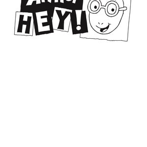 Arthur Hey! Greeting Card - Etsy