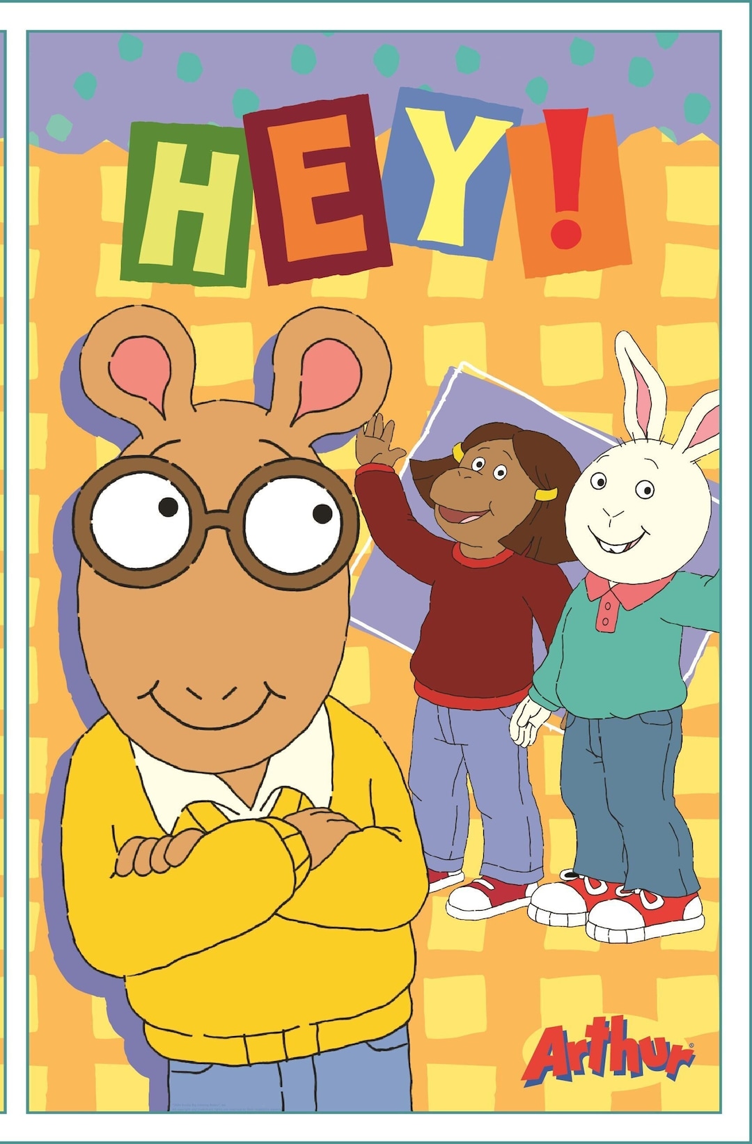 Arthur Hey! Greeting Card - Etsy