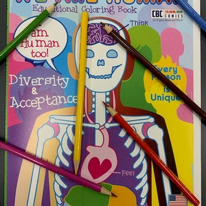 Diversity and Inclusion Coloring Book 8.5x11 - Etsy