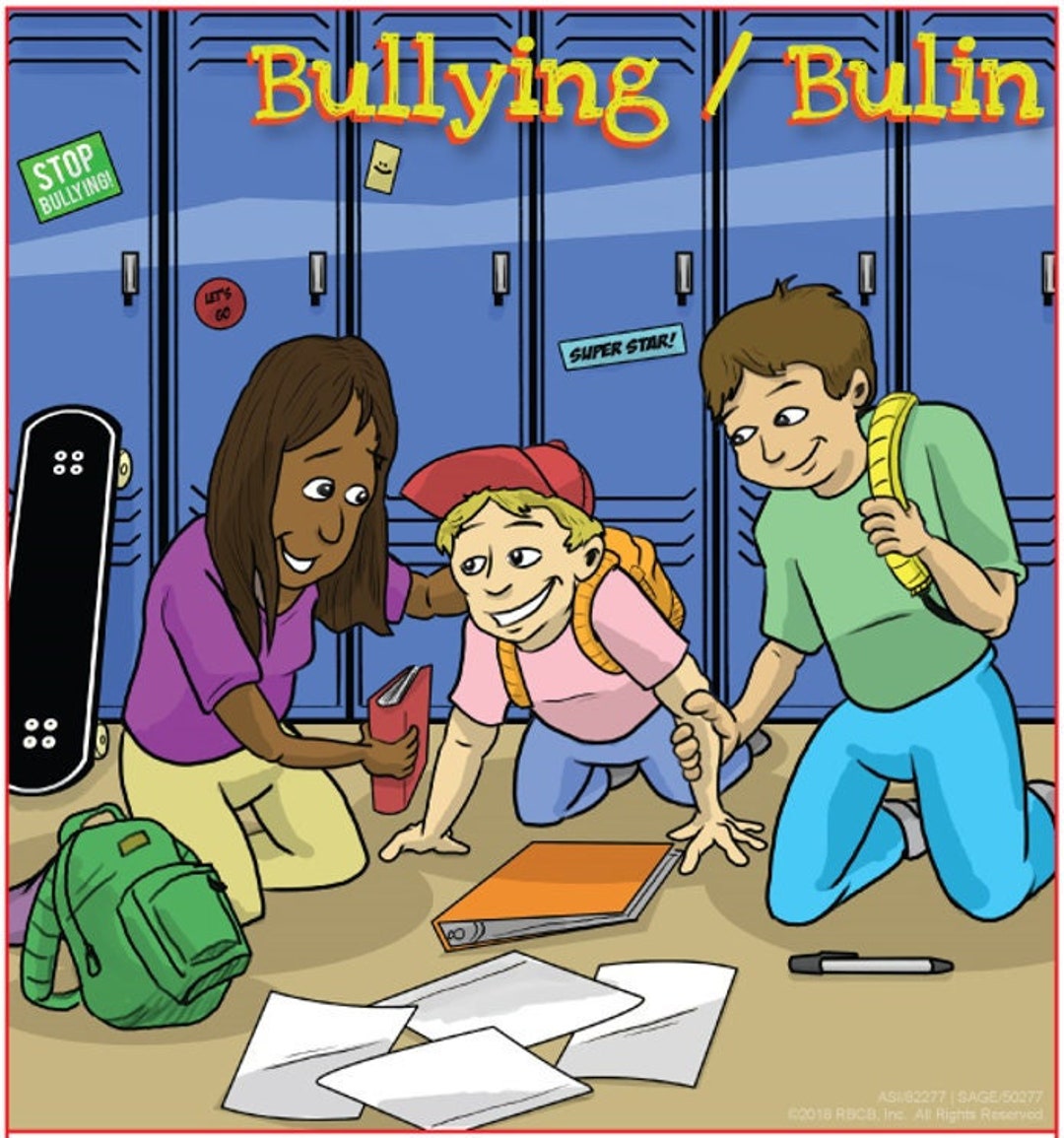 Bullying Spanish Language Coloring and Activity Book - Etsy