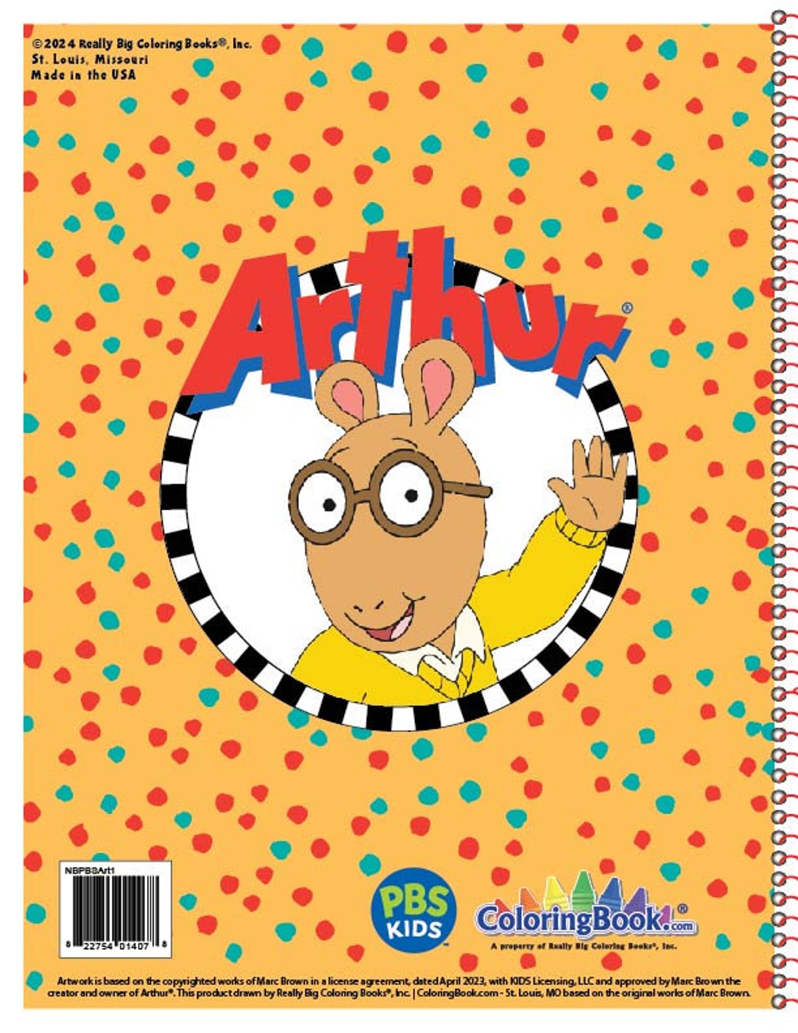 Arthur Colorable Notebook - Etsy