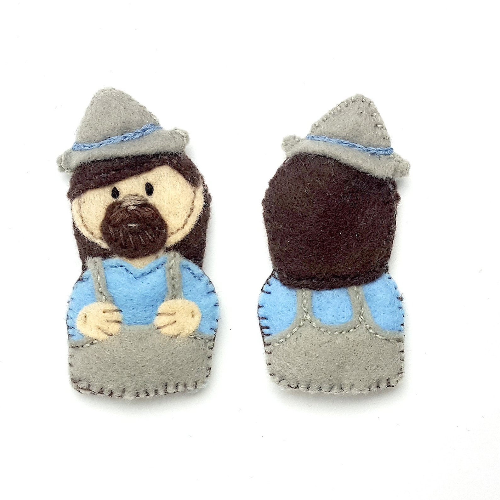 Hansel and Gretel felt finger puppets pdf pattern | Etsy