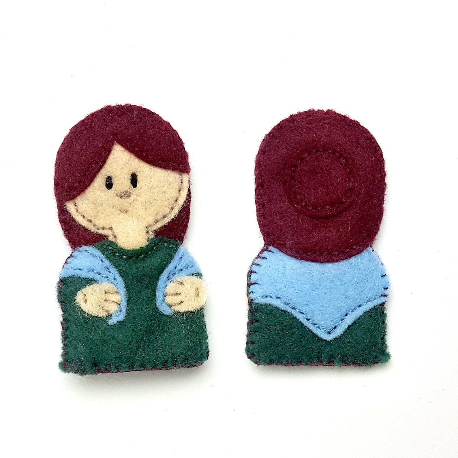 Hansel and Gretel felt finger puppets pdf pattern | Etsy