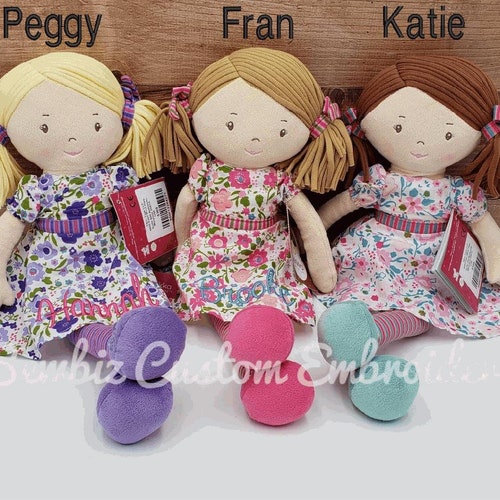 Personalized Dolls Custom Doll Rag Doll Baby Shower Gift - Etsy