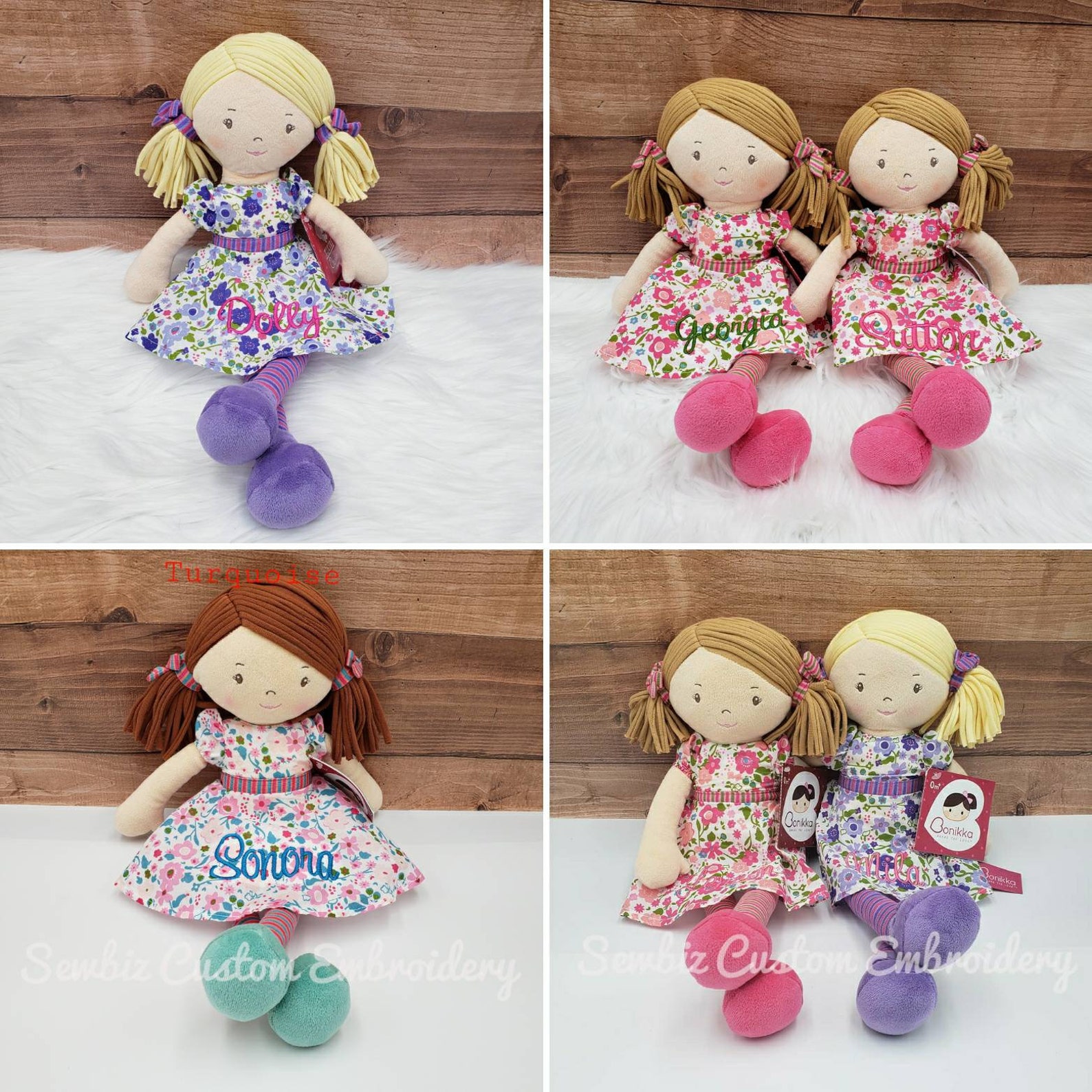 Personalized Dolls Custom Doll Rag Doll Baby Shower Gift - Etsy