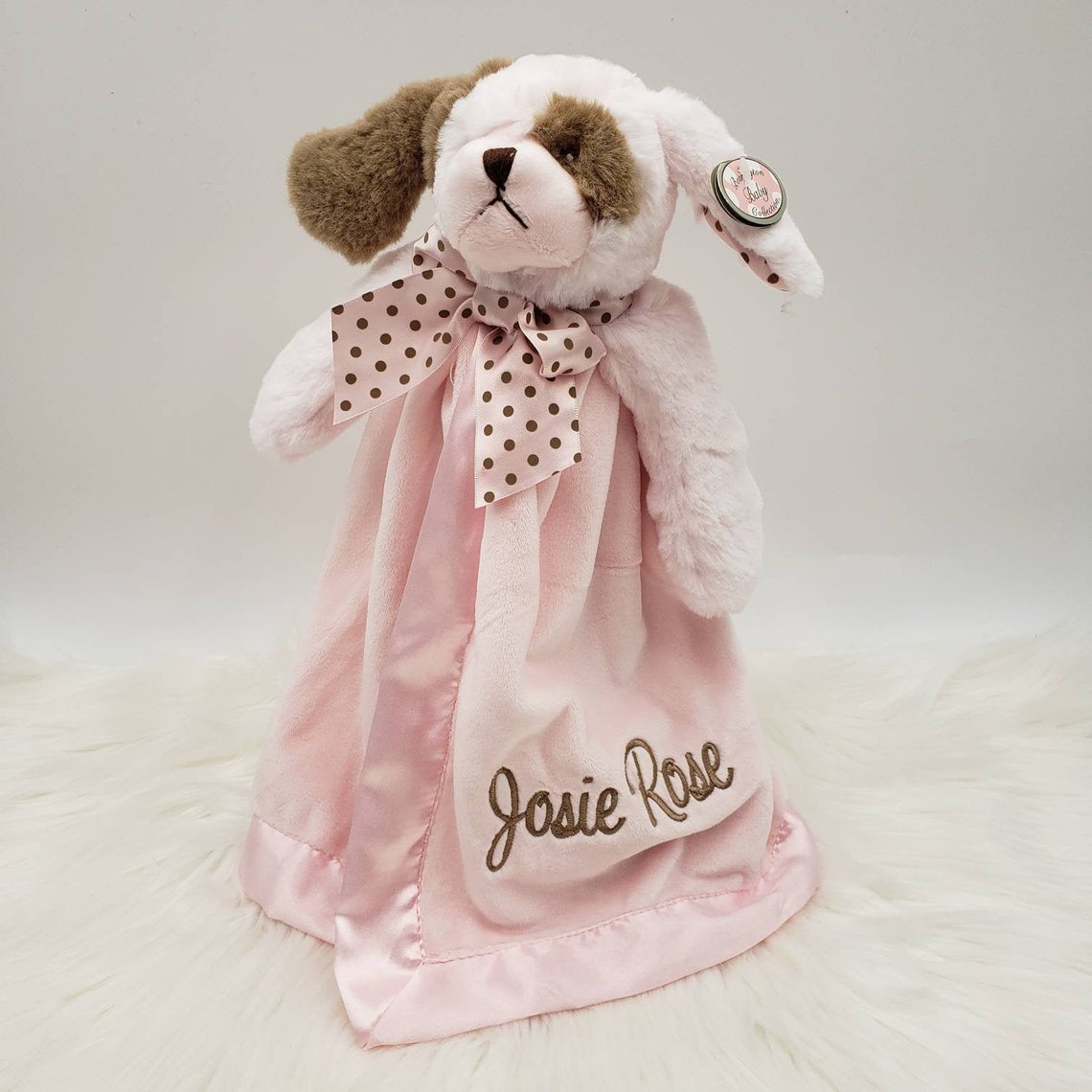 Personalized Lovey, Animal Blanket, Lovey, Personalized Blanket ...