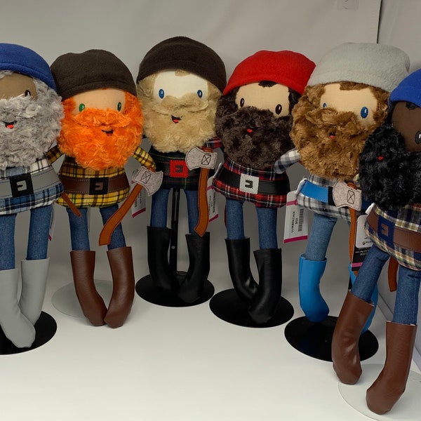 Lumberjack Doll - Etsy