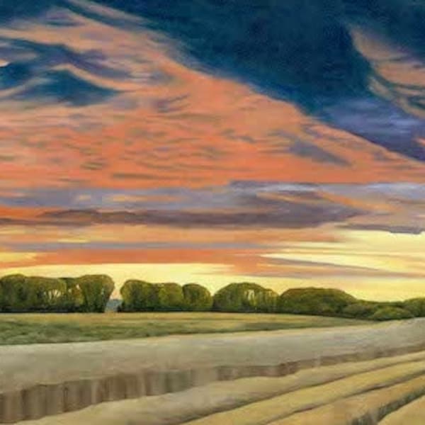 Midwest Landscape - Etsy