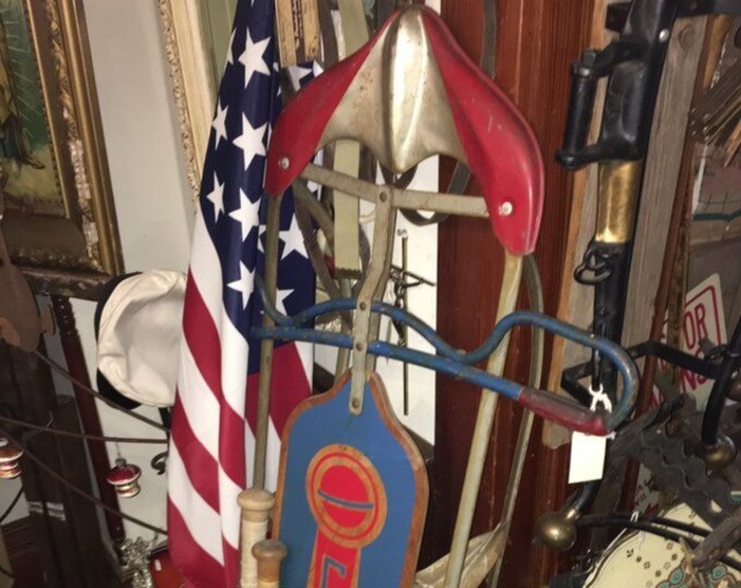 Mid 1940's Vintage Snow Sled, Good Condition, Rare Comet, Atomic - Etsy