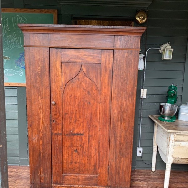 Primitive Cabinet - Etsy