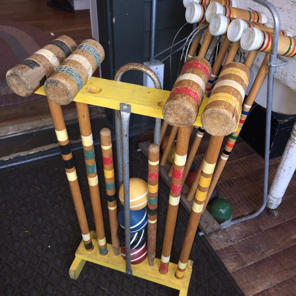 Croquet Set - Etsy