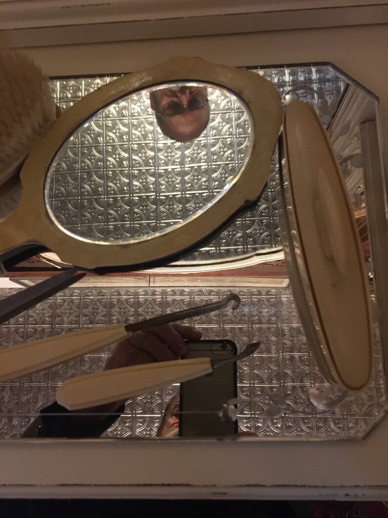 Vintage 1940/50s Vanity Set Great Condition Numerous Pieces - Etsy