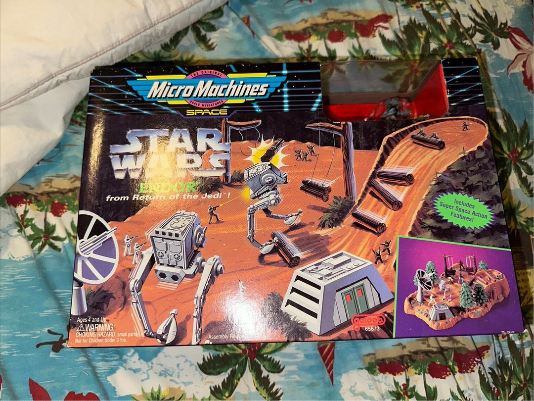 Star Wars Micro Machines Endor Playset by Galoob, From 1993, New Sealed ...