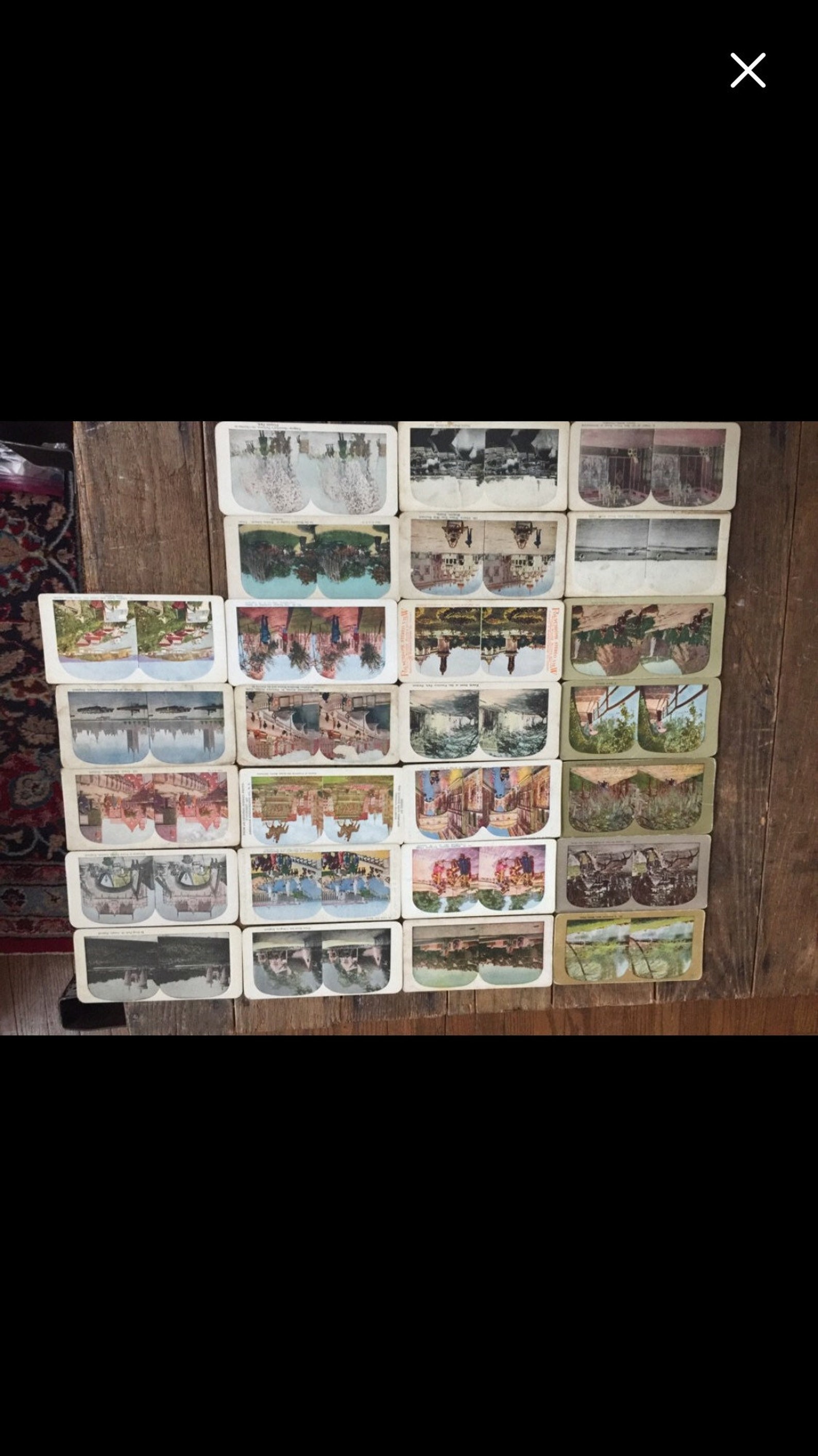 Vintage Set of Stereoscope Viewer 3D Cards 34 Total Cards - Etsy