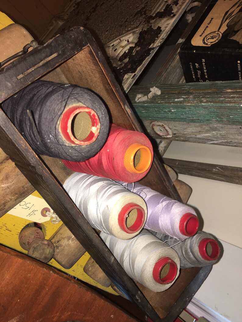 Set of 5 Vintage Thread Spools Your Choice Listing is for 5 - Etsy