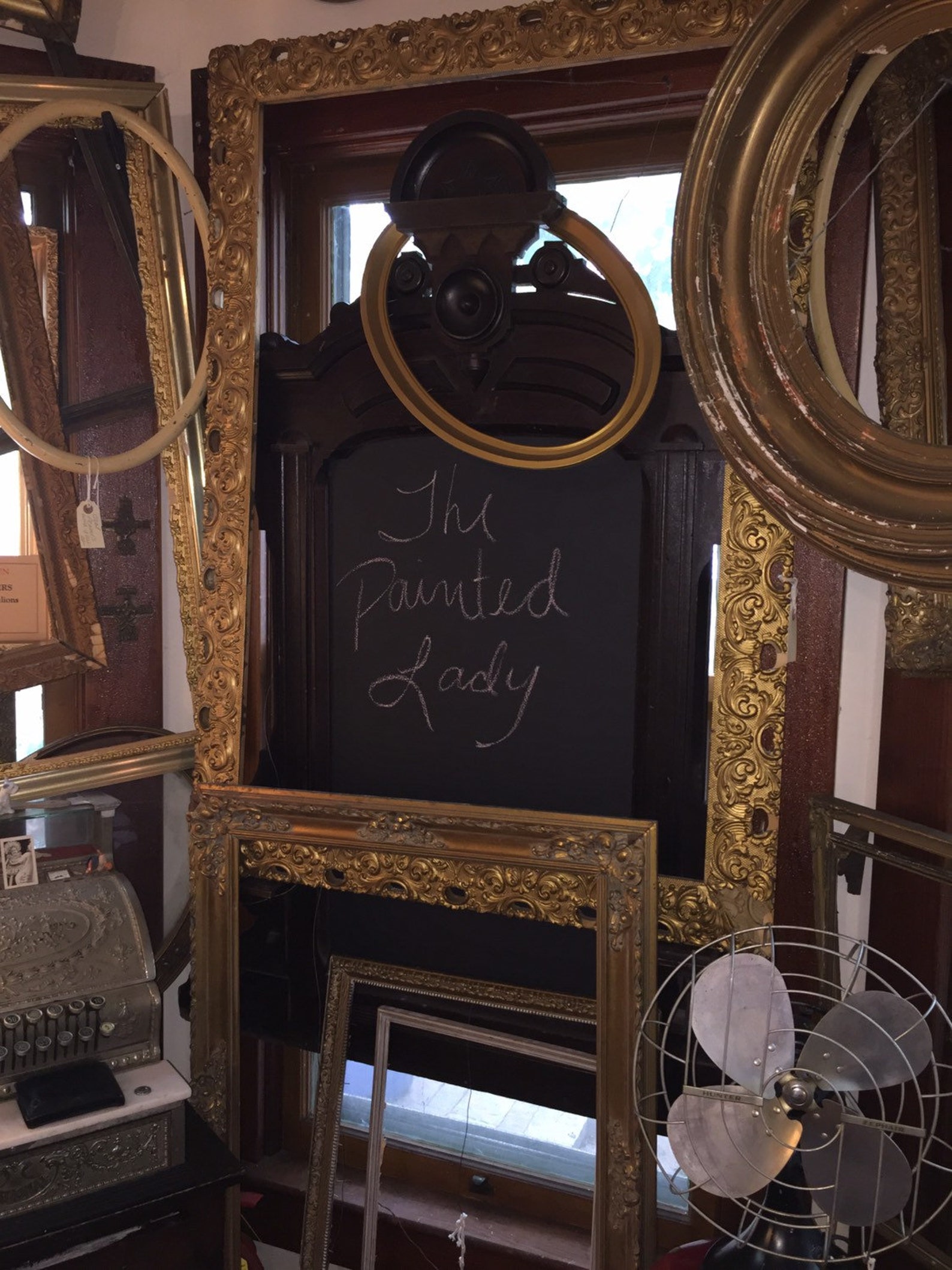 Antique Wood and Plaster Picture Frame, Approx 48" Tall - Etsy