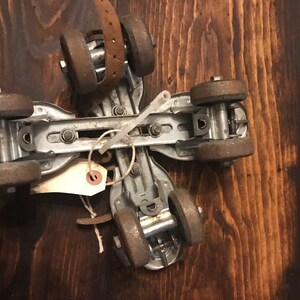 Vintage Sidewalk Metal Roller Skates Mid 50's Working | Etsy