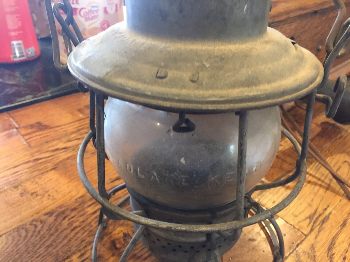 Antique Railroad Adlake Kero 434 Hand Lantern Train Lamp - Etsy