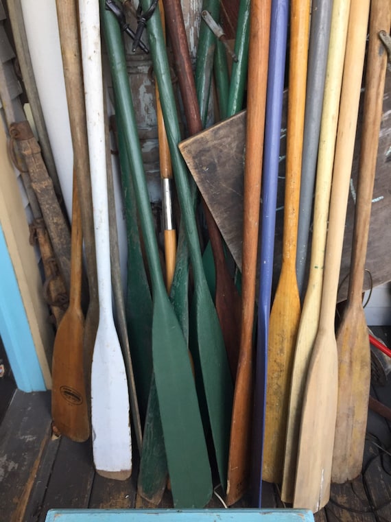 Vintage Row Boat Oars Listing is for Set of 15 Oars 5' 6 - Etsy