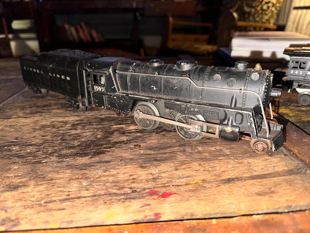 Vintage 1940s Marx O Gauge # 999 Steam LOCOMOTIVE - Etsy