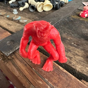 Palmer Monsters 1964 Cyclops 7th Voyage of Sinbad Harryhausen Red - Etsy