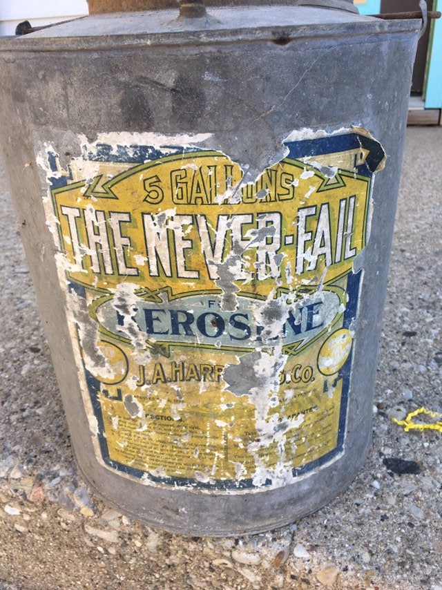 Rare Vintage the Never Fail Gasoline Can 5 Gallon J.A. Harps | Etsy