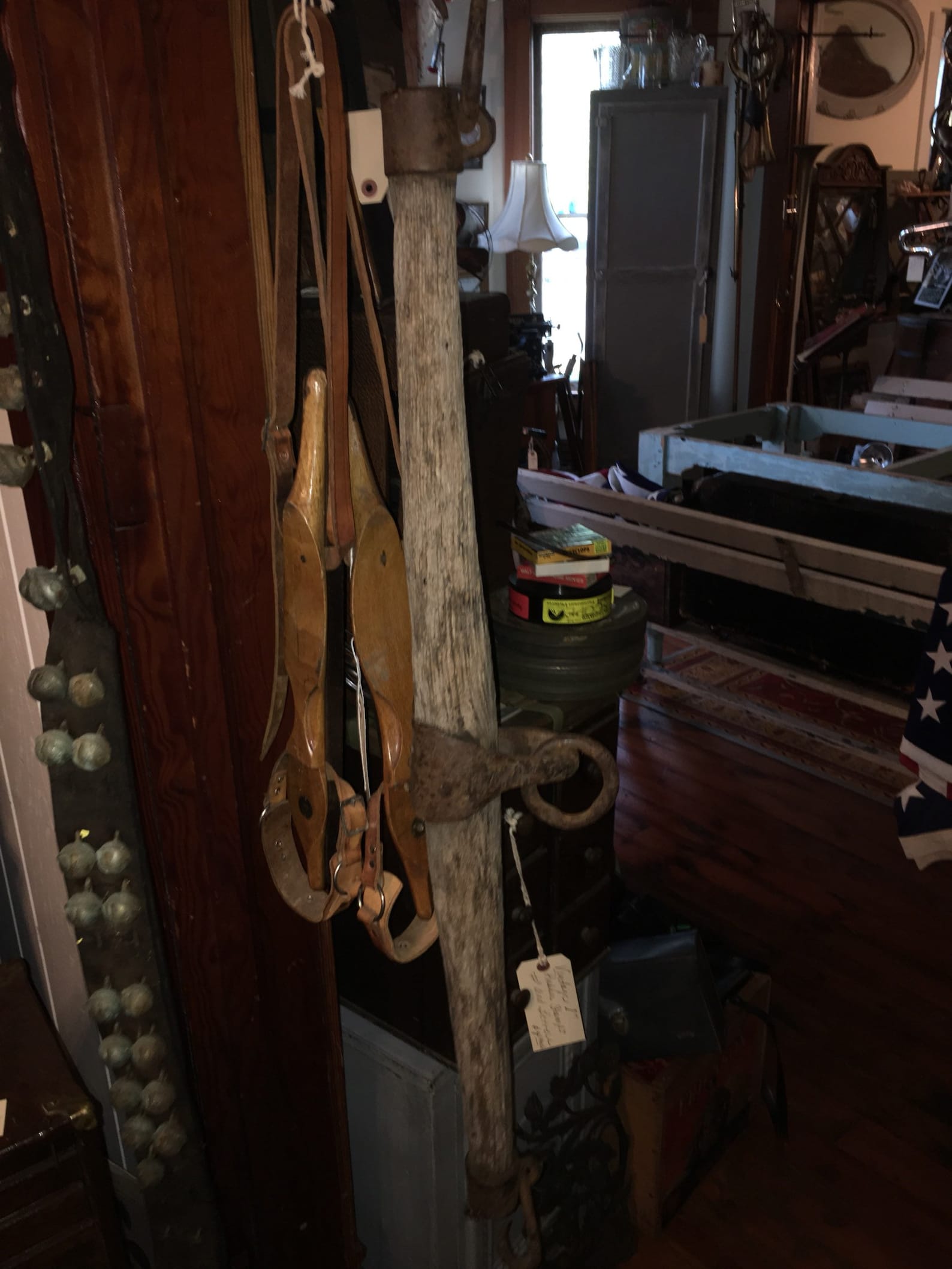 Antique Single Tree Horse Yoke Original Natural Wood, Old Wagon or Cart ...