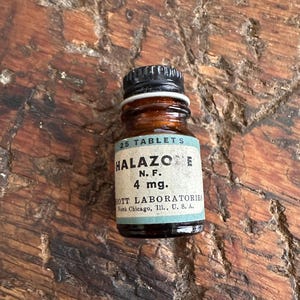 WW2 WWII Halazone Tablets Water Purification Tablets Jungle First Aid ...