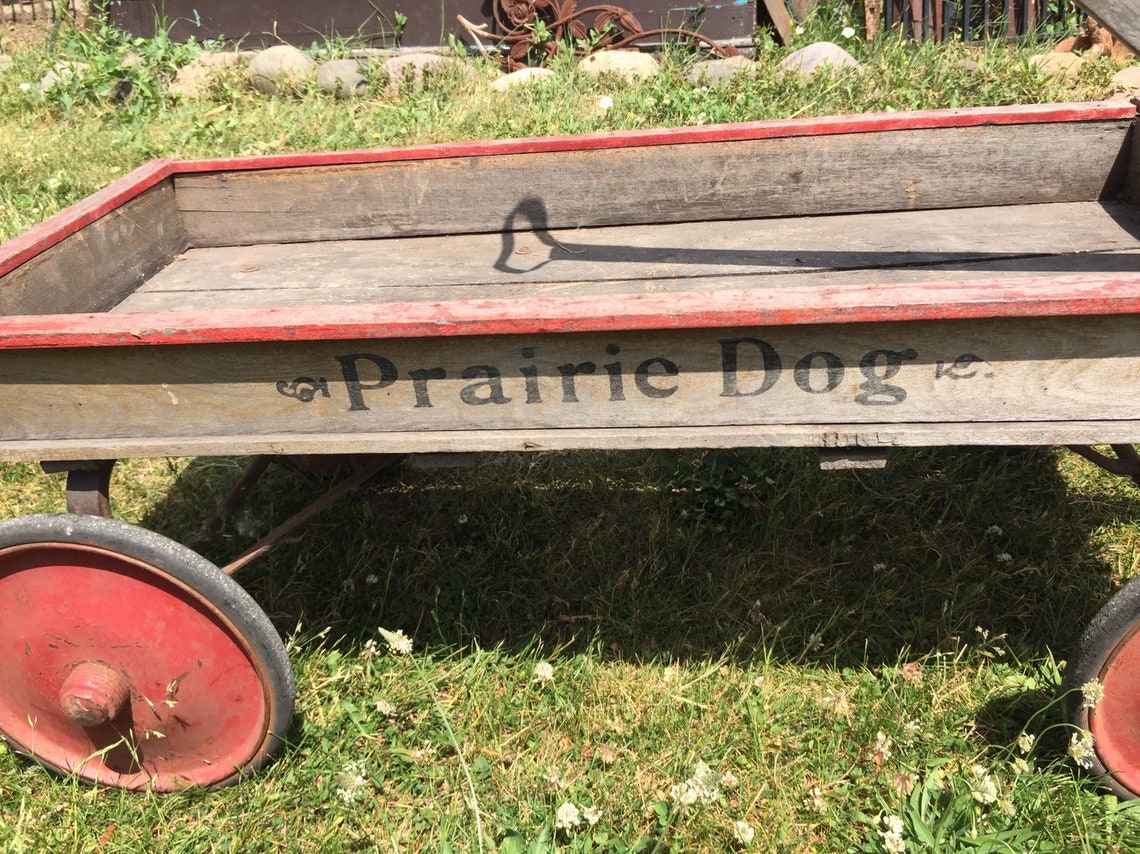 Primitive Wood Wagon Would Make A Great Coffee Table - Etsy