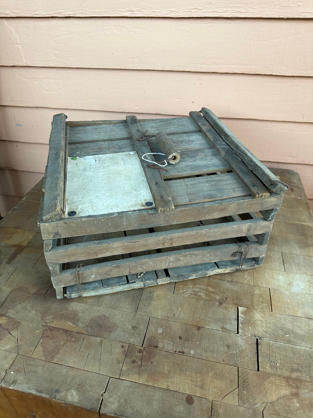 Primitive Early 1900's WOODEN EGG CRATE Many Available - Etsy