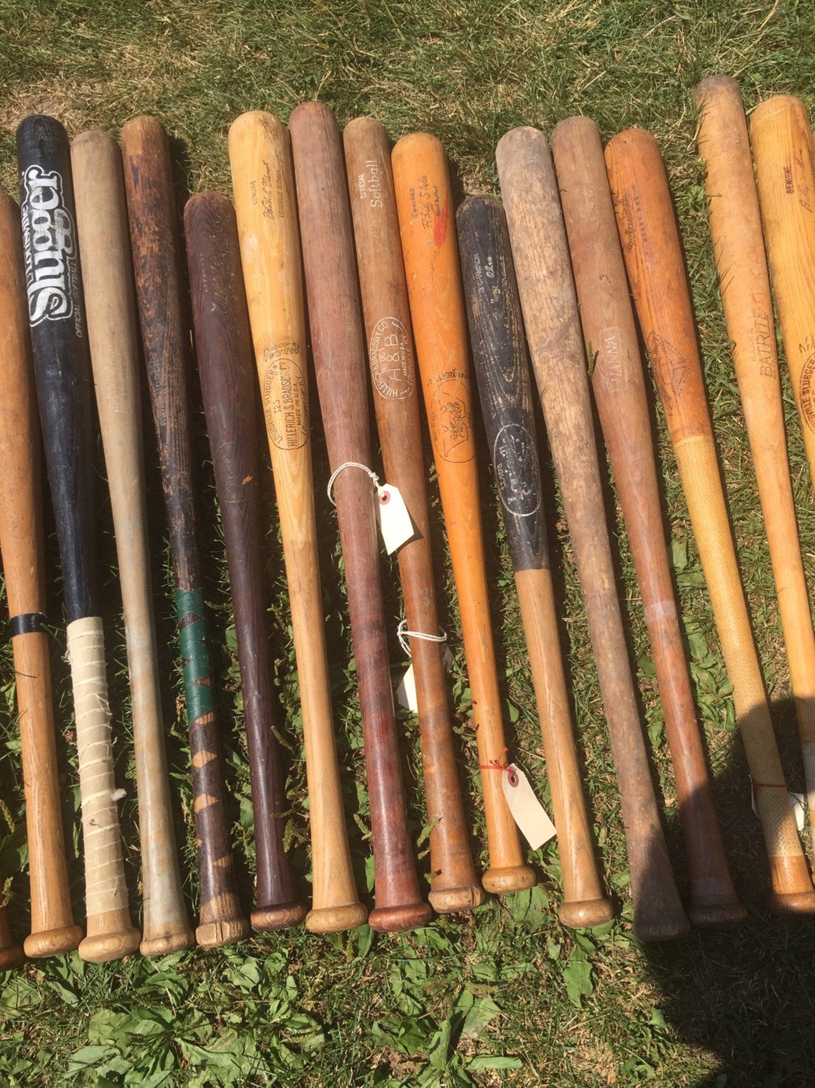 Set of 3 Vintage Baseball Bats Great for Kids Room Project or - Etsy