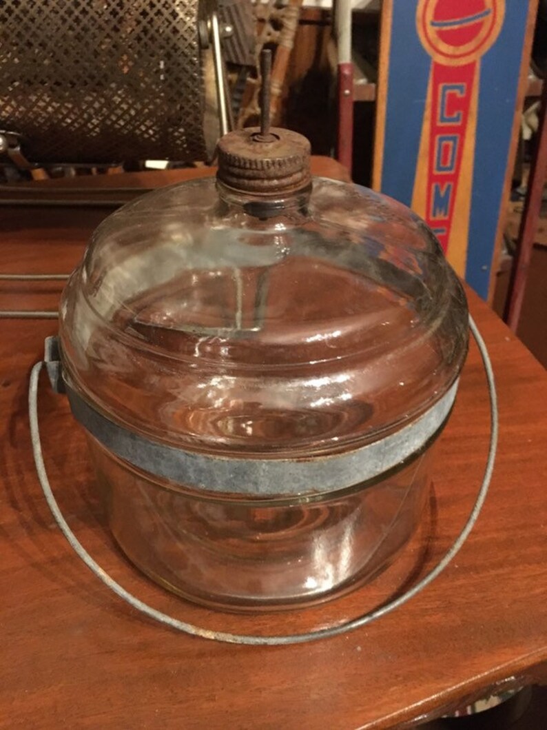 Perfection Stove Kerosene Fuel Oil Glass Jar Jug Etsy