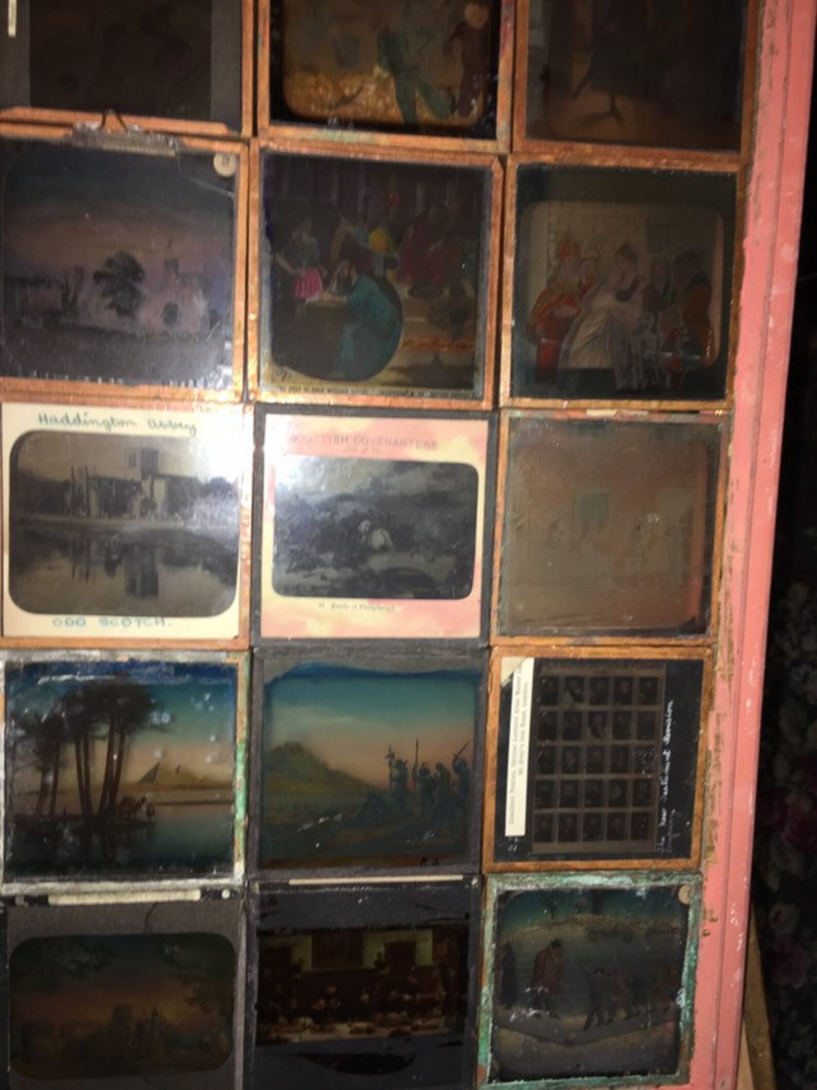 Antique Set of Ten Magic Lantern Slides for Projector 10 - Etsy