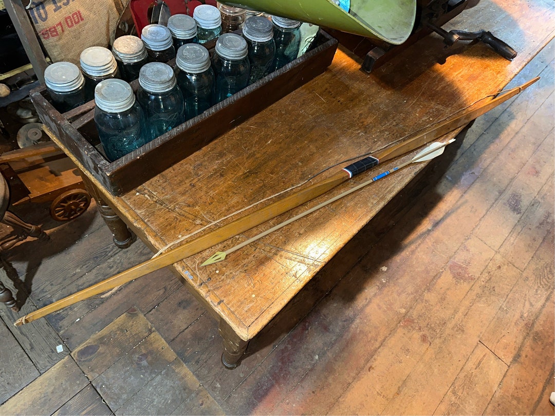 Vintage Wood Bow and Arrow Approximately 66” Long - Etsy