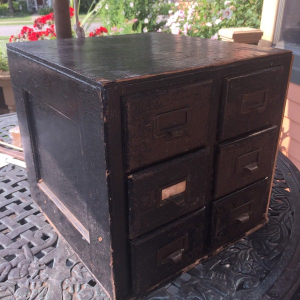 Card Catalog Table - Etsy