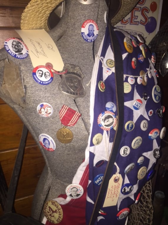 Antique, Vintage, Political, Campaign, Voting, Button… - Gem