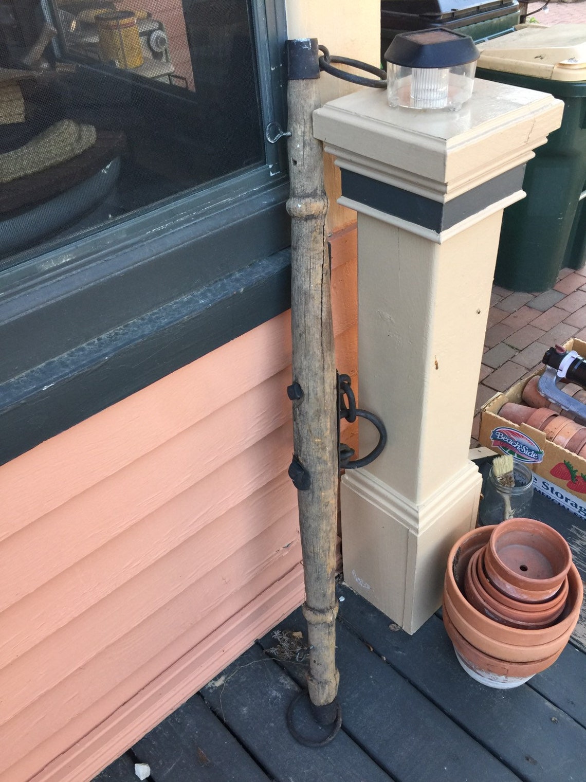 Antique Single Tree Horse Yoke Original Natural Wood Old | Etsy