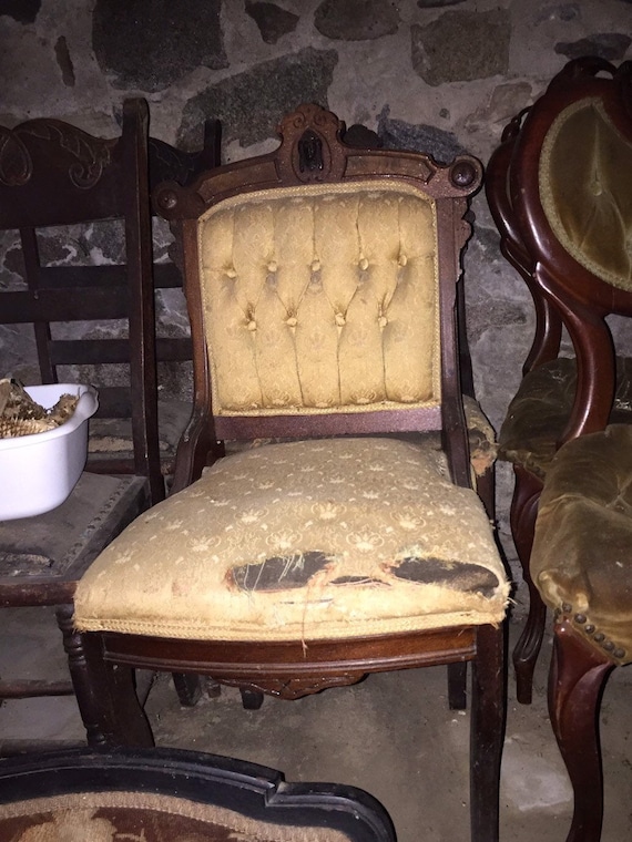 Vintage Early 1900's Parlor or Dining Chairs Needs to Be - Etsy