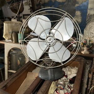 Vintage Mastercraft Fan, 9” Cage Made in USA, Works - Etsy