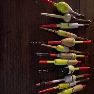 Vintage Set of 12 Fishing Bobbers From the 70s, Great Collection - Etsy