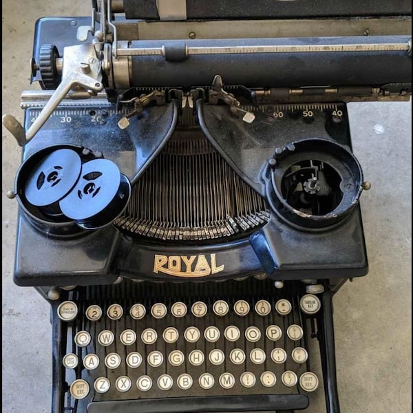 White Typewriter Key - Etsy