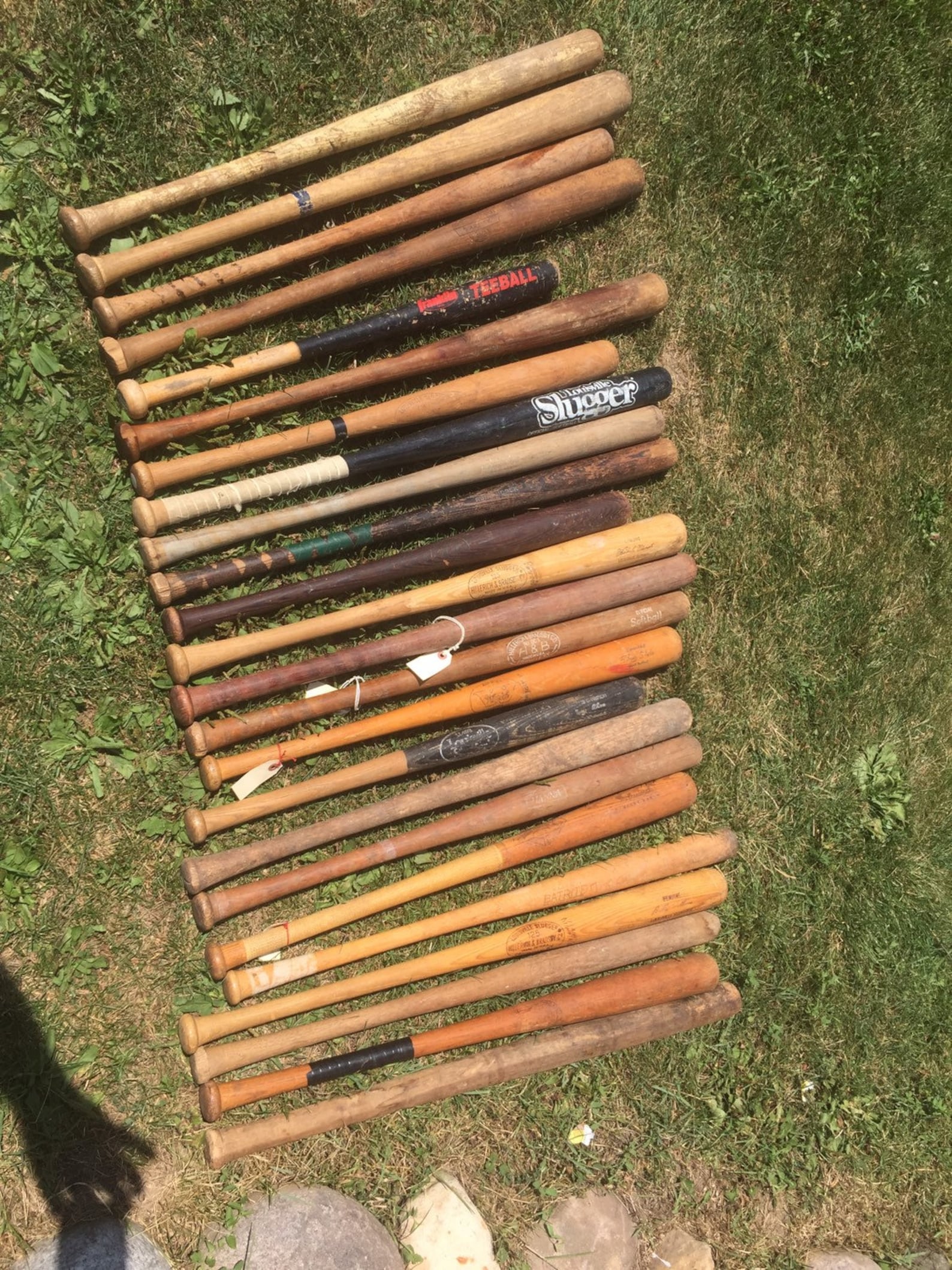 Set of 3 Vintage Baseball Bats Great for Kids Room Project or - Etsy