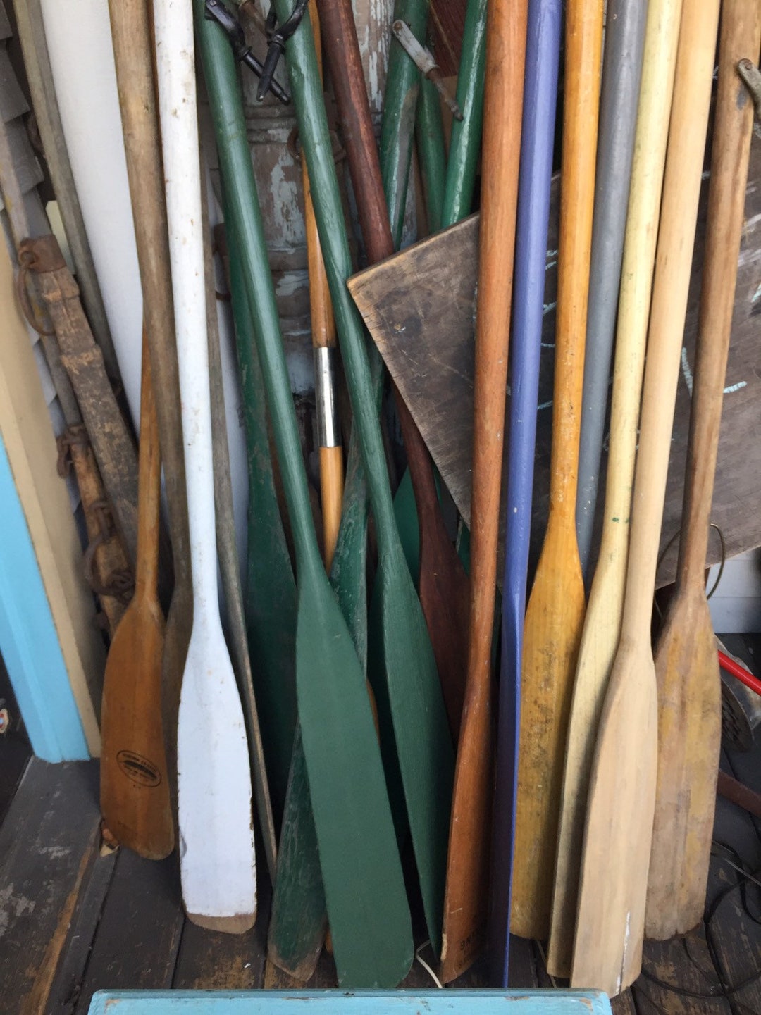 Vintage Row Boat Oar’s Listing is for Only One Pair, Approximately 6 ...