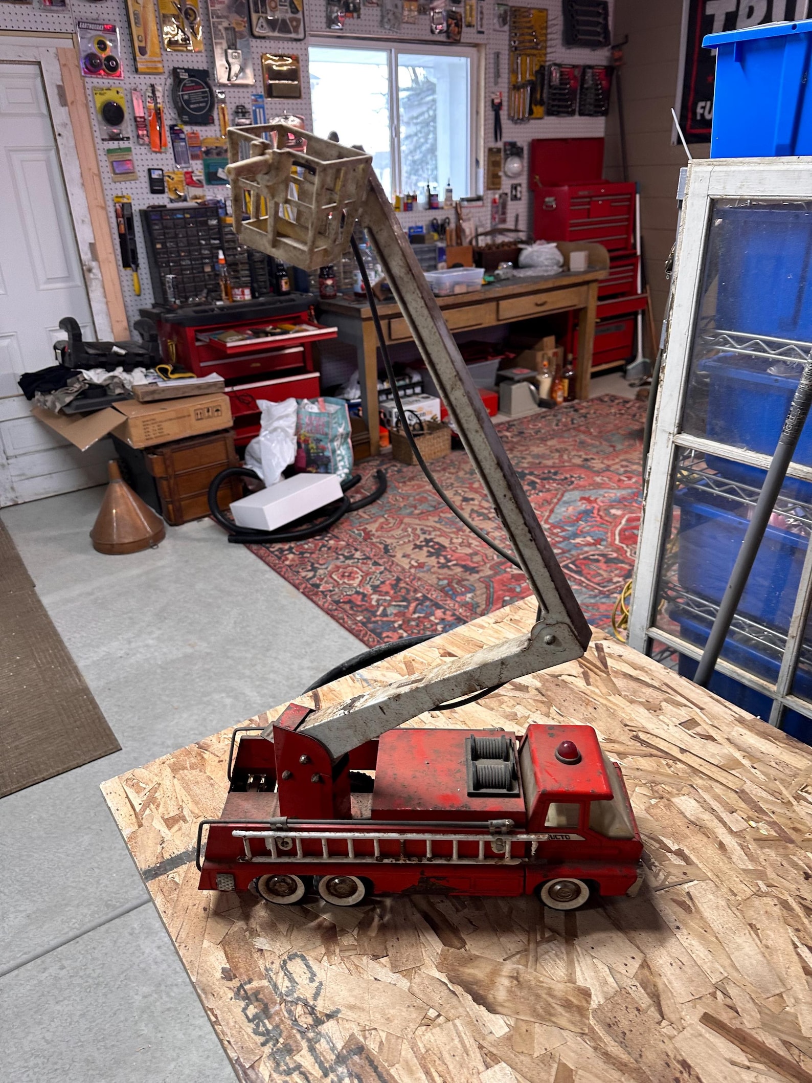 Vintage Structo Metal Snorkel Turbine Fire Truck, With Both Ladders - Etsy