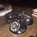 Antique Bakelite Desk Phone - Etsy