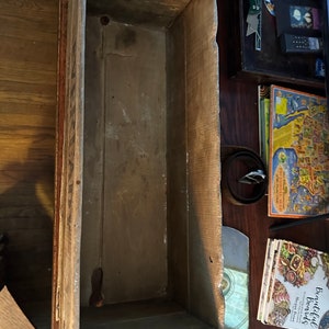Antique Eveready Batteries Wood Crate Wooden Box National Carbon Co ...
