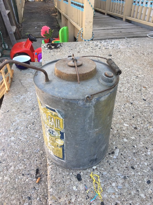 Rare Vintage the Never Fail Gasoline Can 5 Gallon J.A. Harps | Etsy
