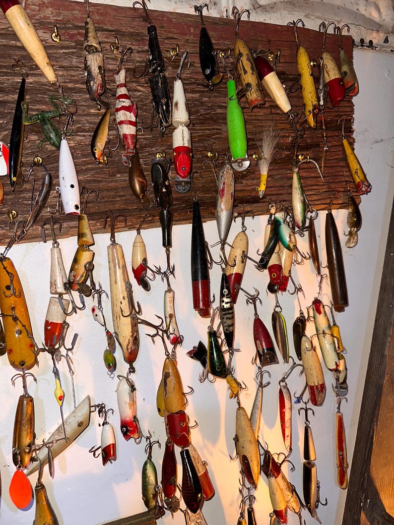 Custom Order of 50 Vintage Fishing Lures - Etsy
