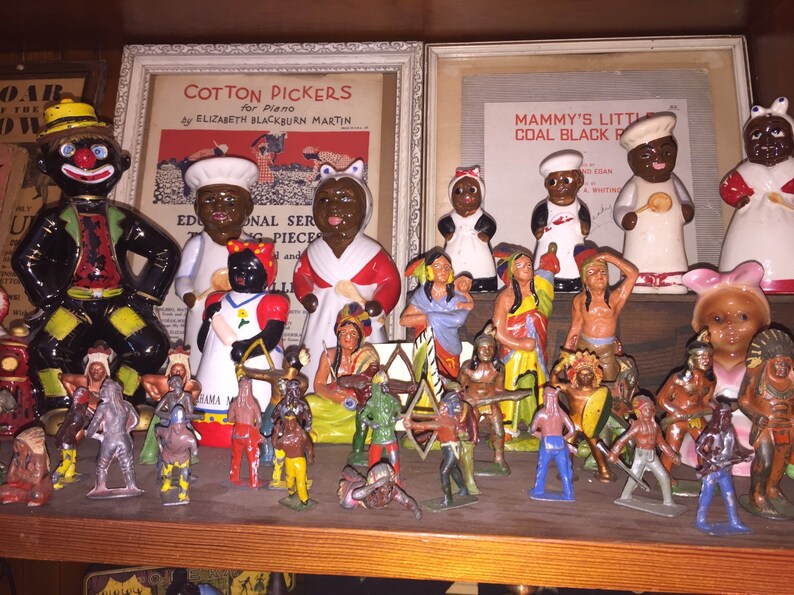 Set of Four Vintage Native American Indian - Etsy