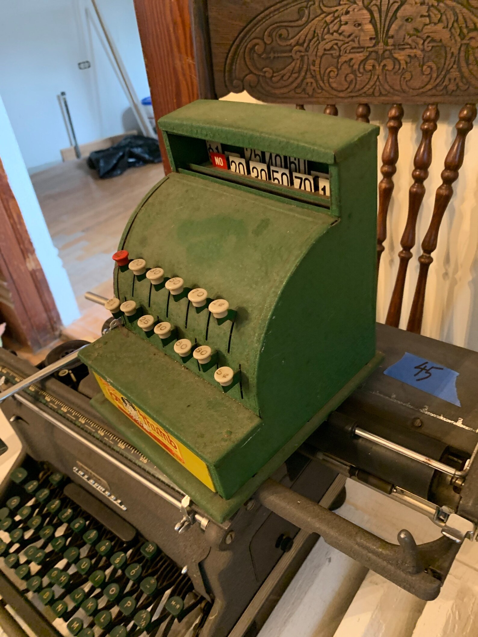 Vintage 1950's Childs Tom Thumb Cash Register Collectible. - Etsy